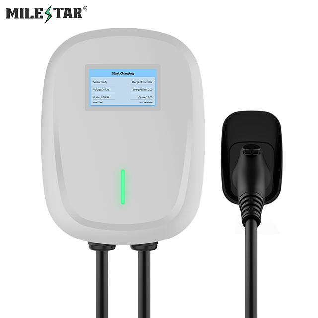 EV Charger – LCD Home EV Charger Single Phase Input: 208-240VAC 50-60Hz ...