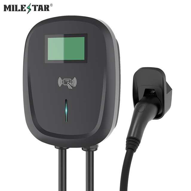 4.3" LCD Screen EV Charger Single phase input: 208-240VAC 50-60Hz upto ...